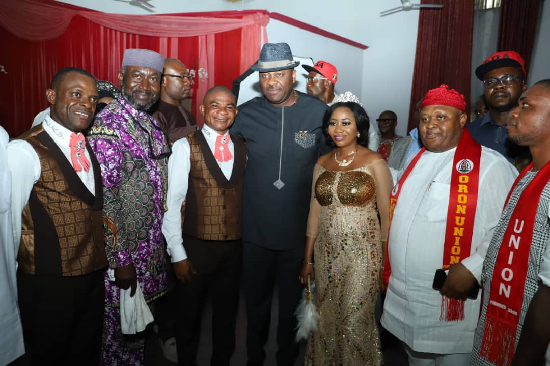 Senator Bassey Albert Celebrates With Prince & Mrs Asuquo Esifa On ...