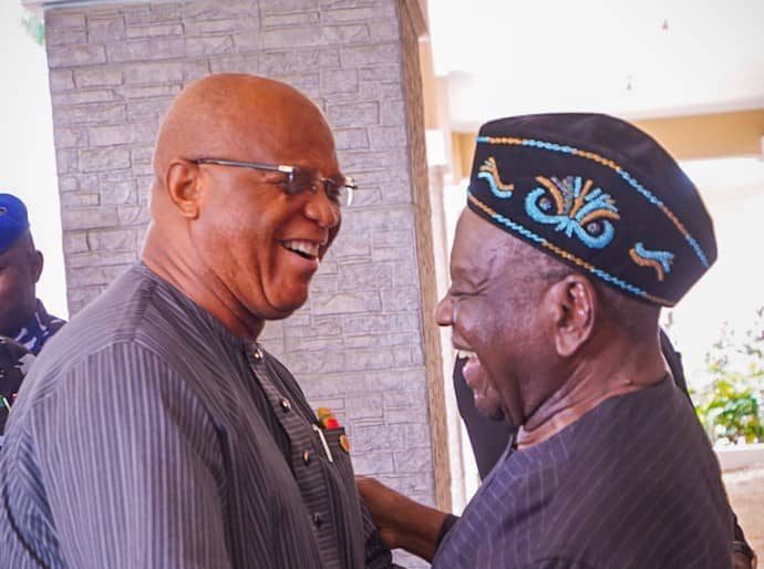 Governor Umo Eno Visits Obong Victor Attah, Stakeholders - CrystalExpress