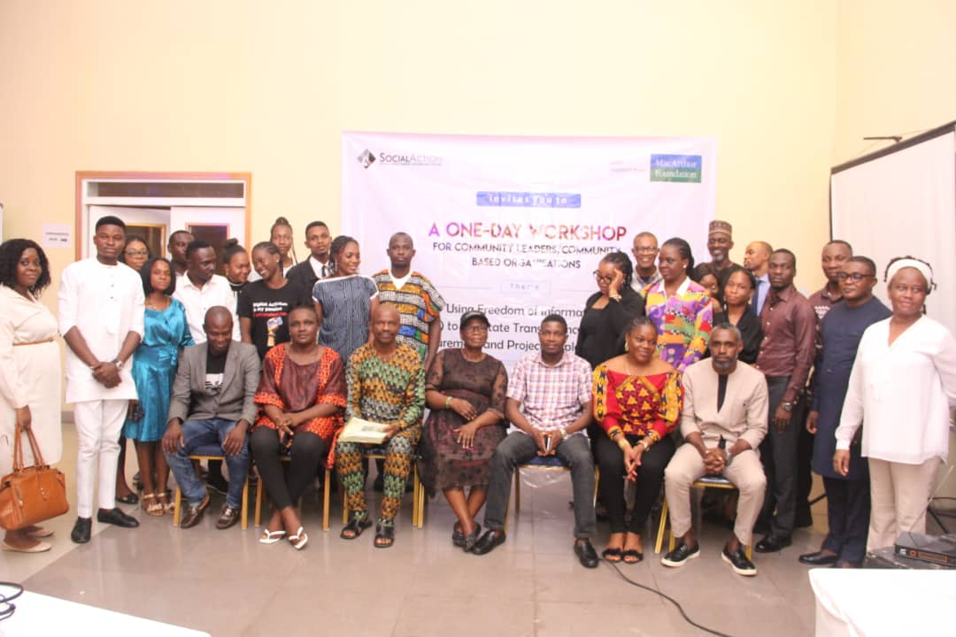 Social Action Trains Niger Deltans on how to Use FOI in Ensuring ...